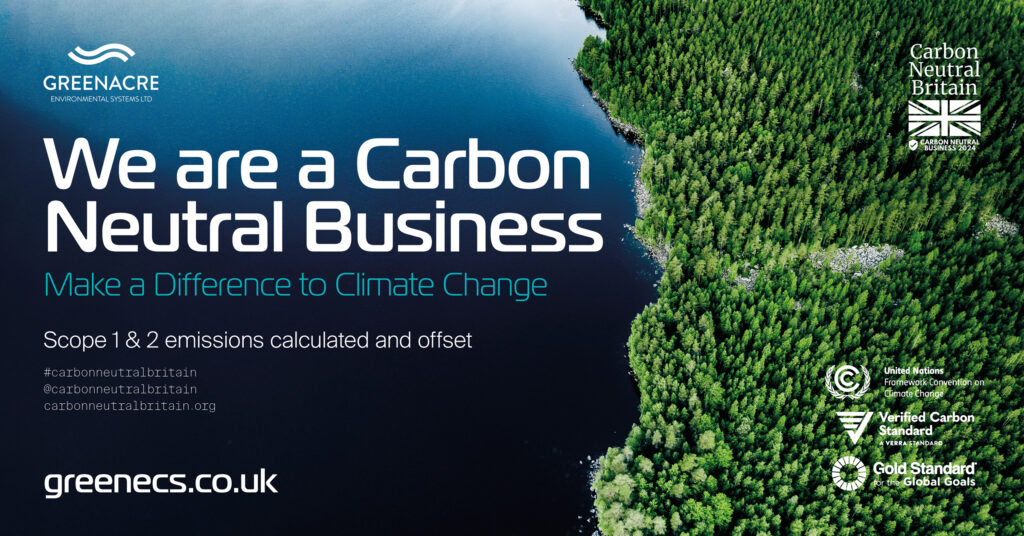 Greenace are Carbon Neutral – Greenacre Environmental Systems Ltd